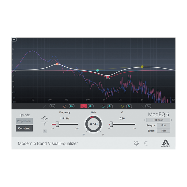 Buy Apogee ModEQ6: Modern Parametric EQ Online | Bajaao