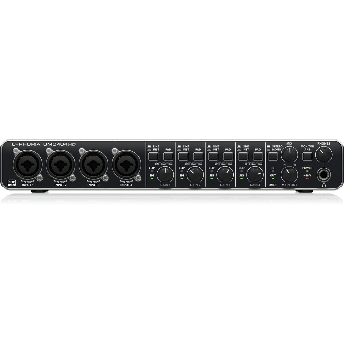 Buy Behringer U-PHORIA UMC 404HD 24 Bit USB Audio Midi Interface Online ...