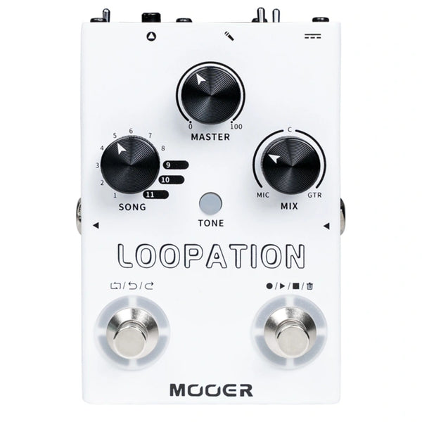 Buy Mooer Loopation Looper Pedal for Voice Instrument Effect Pedal ...