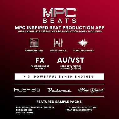 Buy Akai MPK Mini Plus 37-Key Compact Midi Keyboard Controller with MPC Beats Software Pack ...