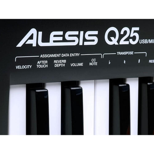 Buy Alesis Q25 25-Key Keyboard MIDI Controller Keyboard Online | Bajaao
