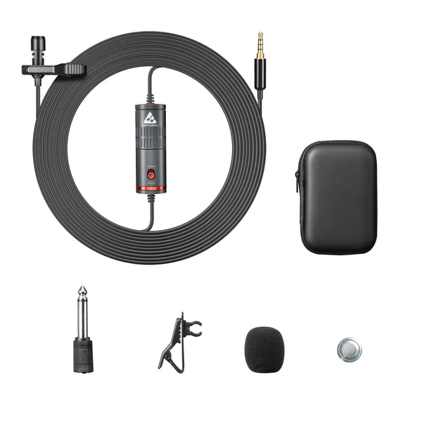 Buy Audio Array AM-C12 All Metal Condenser Collar Microphone with 3.5mm ...