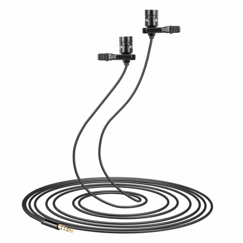 Buy Audio Array AM-C35 Dual Head Lapel Microphone Online | Bajaao