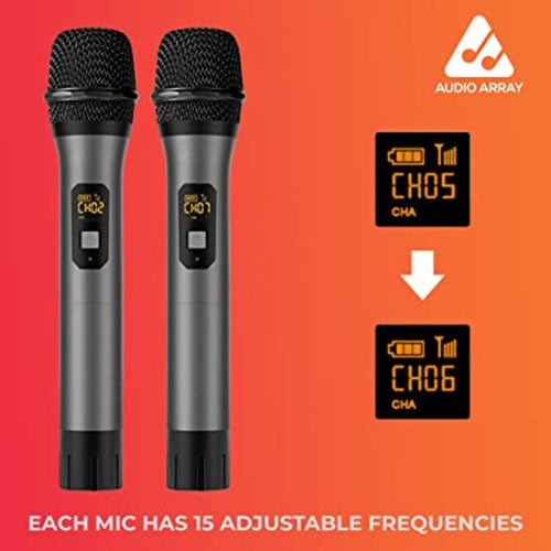 Buy Audio Array AM-W13 Dynamic UHF Handheld Wireless Microphone Online ...