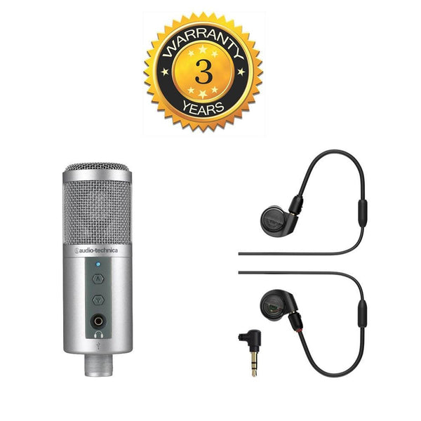 Buy Audio-Technica Home Creation Bundle with ATR2500-USB Condenser ...