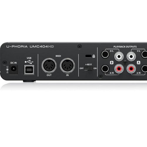 Buy Behringer U-PHORIA UMC 404HD 24-Bit USB Audio Midi Interface Online ...
