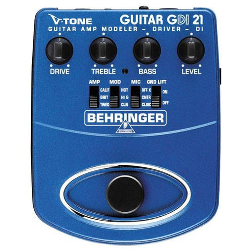 Buy Behringer V-Tone GDI21 Guitar Driver DI Effects Pedal Online | Bajaao
