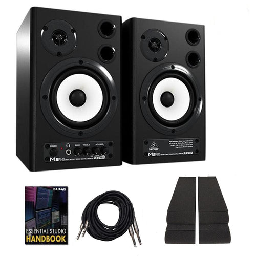 Buy Behringer MS40 Digital Monitor Speakers System with Isolation Pads ...