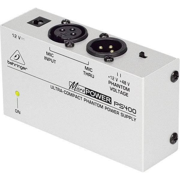 Buy Behringer Micropower PS400 Ultra-Compact Phantom Power Supply ...