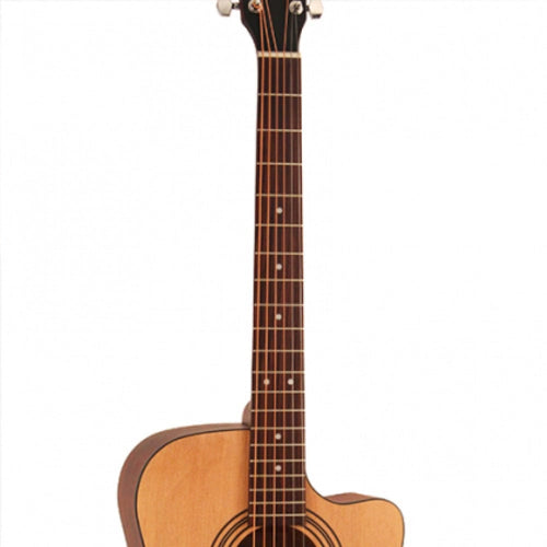 Buy Cort AF500CE Standard Series Open Pore Electro Acoustic Guitar with ...