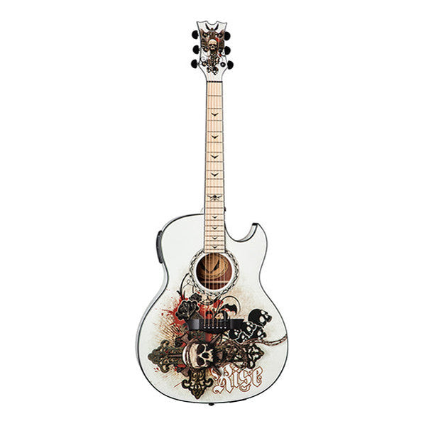 Buy Dean Guitar Exhibition Resurrection Cutaway Electro Acoustic Guitar ...