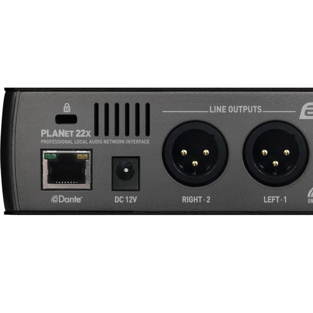 Buy ESI Planet 22x 24-Bit Advanced Audio Interface with Dante Protocol ...