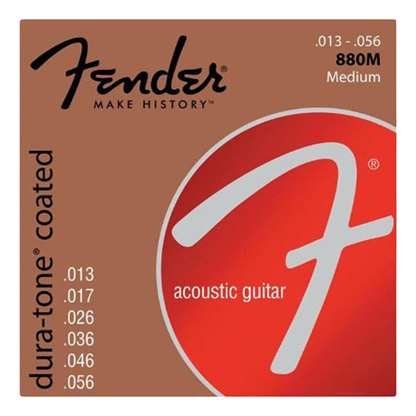 Buy Fender Dura Tone Coated Acoustic Guitar Strings Online | Bajaao
