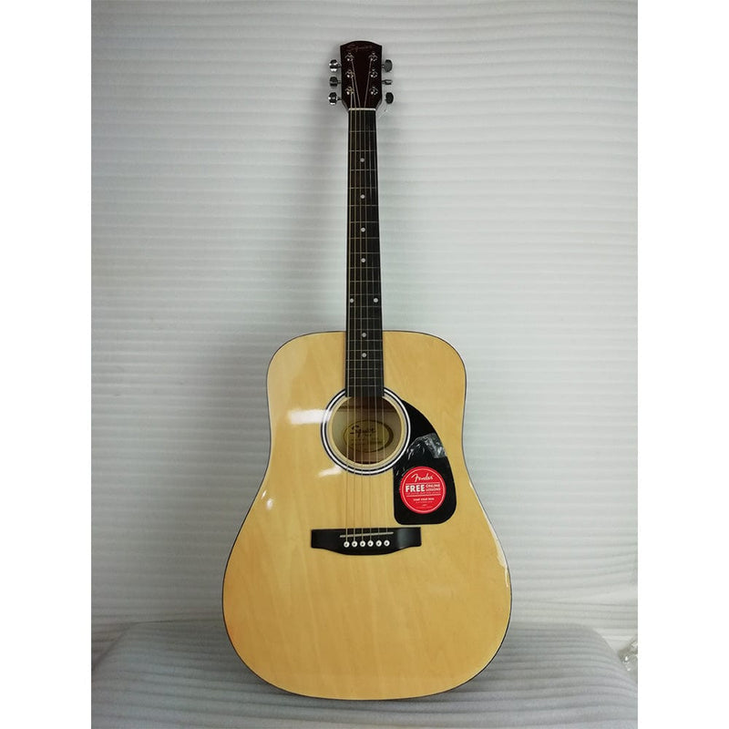 Fender Squier SA-150 Dreadnought Acoustic Guitar - Natural - Open Box ...