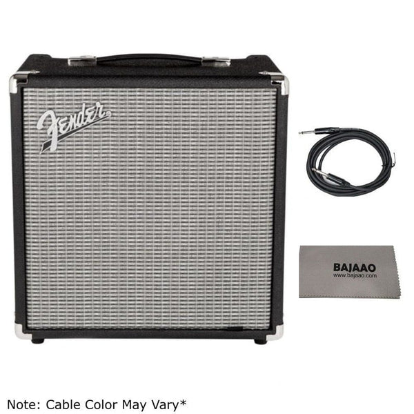 Buy Fender Rumble 25 Watt Combo Bass Amplifier with Cable & Polishing ...