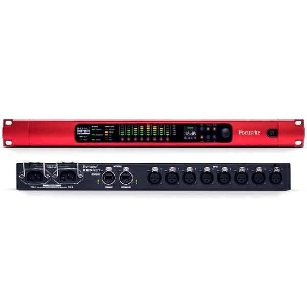 Buy Focusrite RedNet MP8R 8-Channel Remote-Controlled Mic Pre and A/D ...