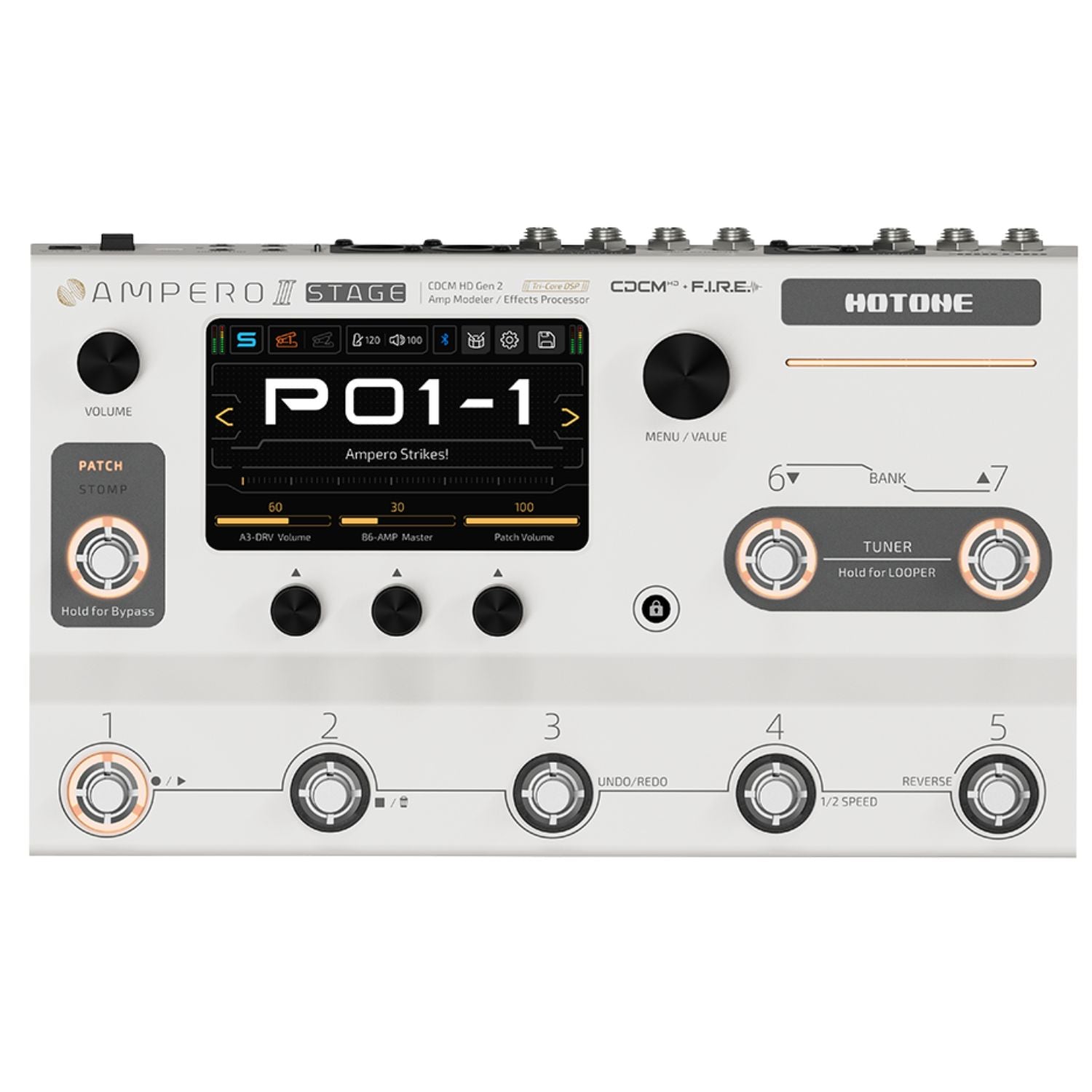 Hotone Ampero II Stage CDCM HD 2-Genration Guitar Processor – BAJAAO.COM