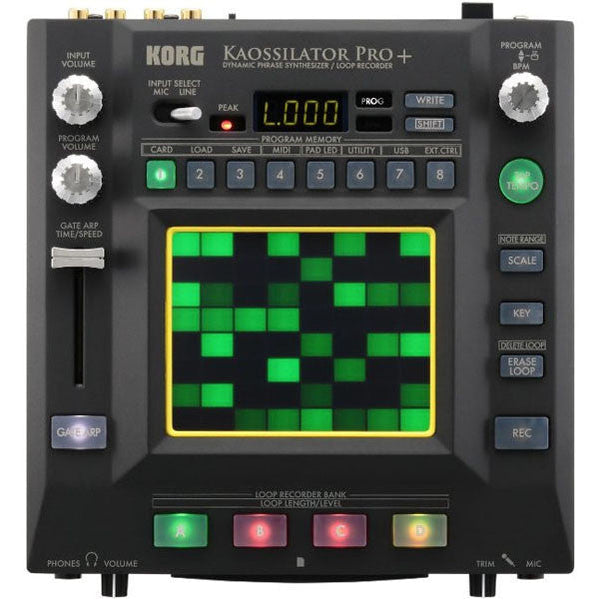 Buy Korg Kaossilator Pro Plus Touchpad Phrase Synthesizer/Loop Recorder ...