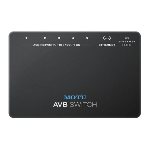 Buy MOTU AVB Switch Five-Port AVB Ethernet Switch Online | Bajaao