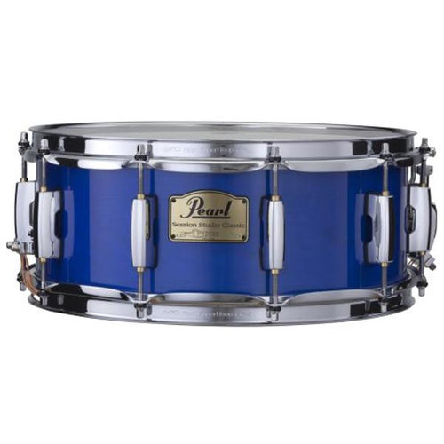 Buy Pearl SSC1455S/C-113 Session Studio Classic Snare Drum - Sheer Blue ...