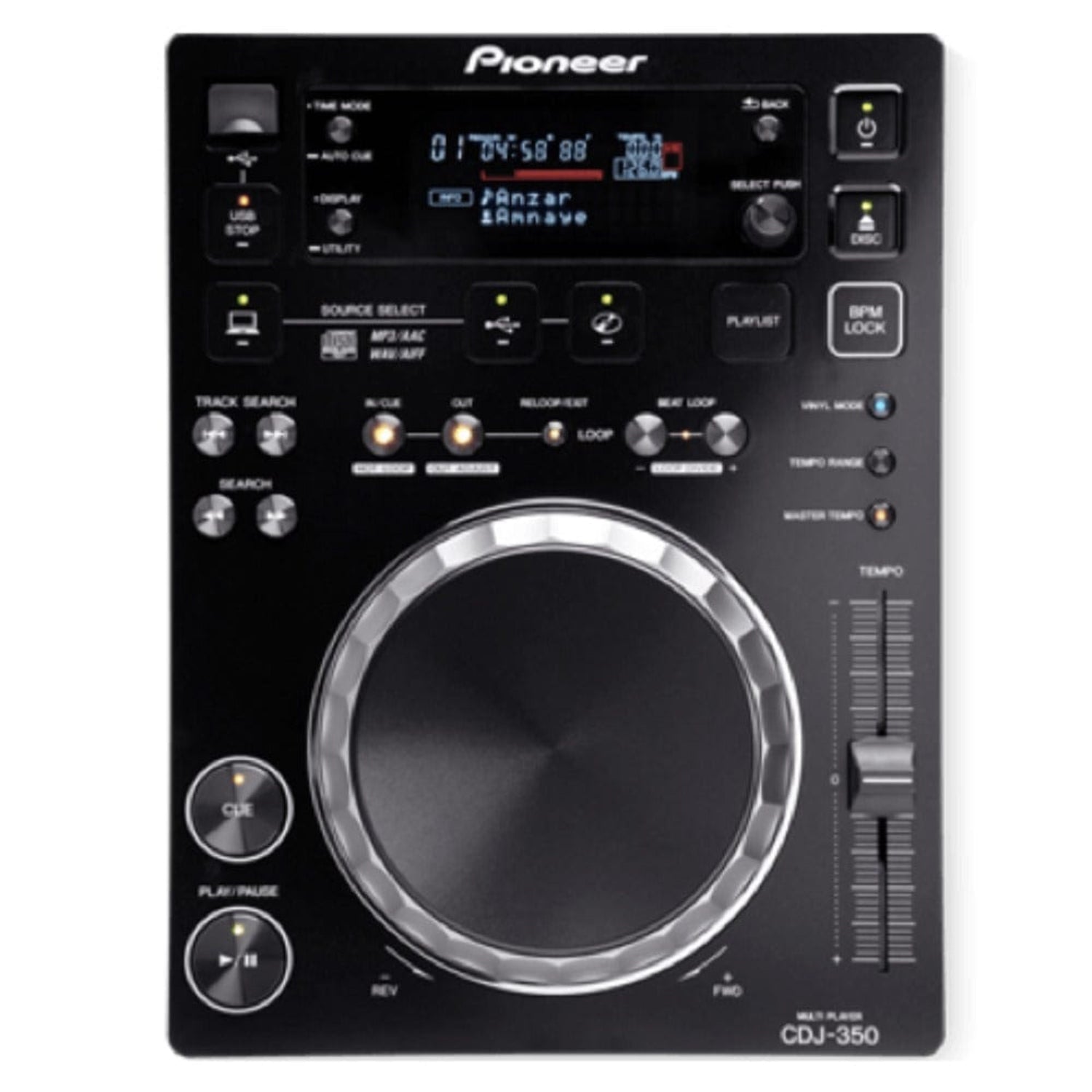 Pioneer CDJ350 Digital Multi Media Deck with Rekordbox Support – BAJAAO.COM