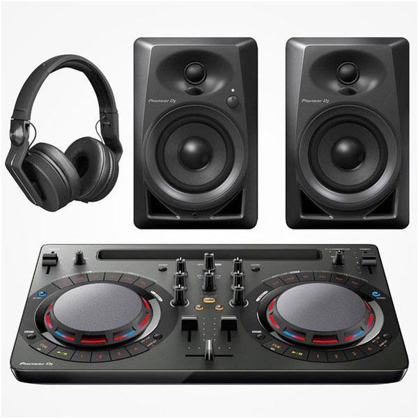 Buy Pioneer DJ Starter Pack - DDJ WeGo4 Controller, DM-40 Monitors ...