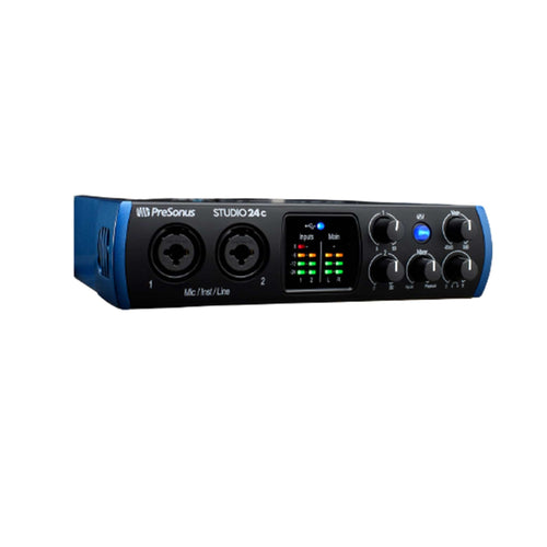 Buy PreSonus Studio 24c Portable High Definition Usb C Audio Interface ...