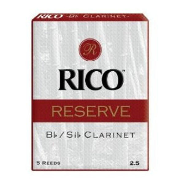 Buy Rico 2.5 RCR0525 Reserve Bb Clarinet Reeds-Pack of 5 Online | Bajaao