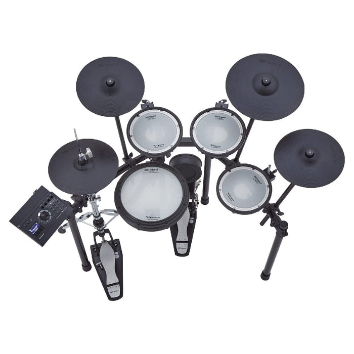 Roland V Drums Electronic Drum Mesh Kit with MDS-Compact Drum Stand ...