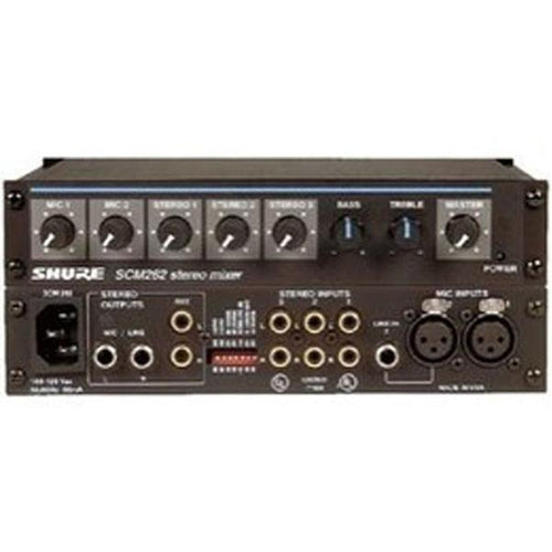 Buy SHURE SCM268E Mixer Four microphpone inputs, transformer balanced ...