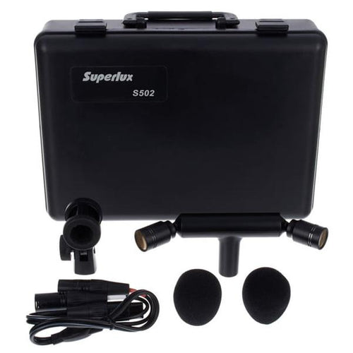 Buy Superlux S502 ORTF Stereo Condenser Microphone Online | Bajaao