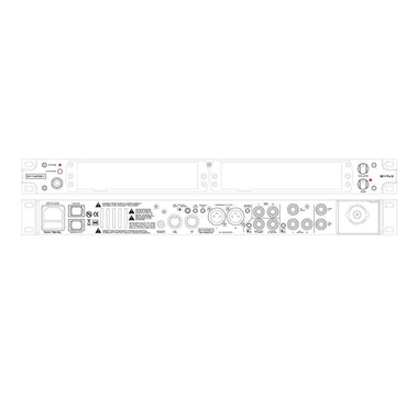 Buy Synergy SYN-2 Rack Mount Pre Amp Slot For Two Modules Online | Bajaao