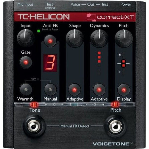 Buy TC-Helicon VoiceTone Correct XT - Vocal Effects Processor Online ...