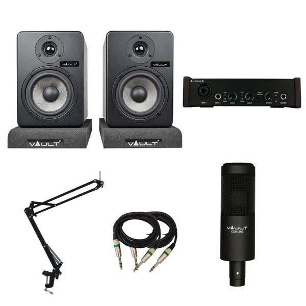 Buy Vault Ai-SoloX 2-Channel Studio Recording Bundle Online | Bajaao