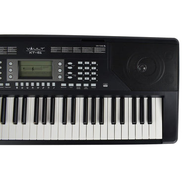 Buy Vault KT-61 Keytone Touch Sensitive 61-Key Keyboard - Black Online ...