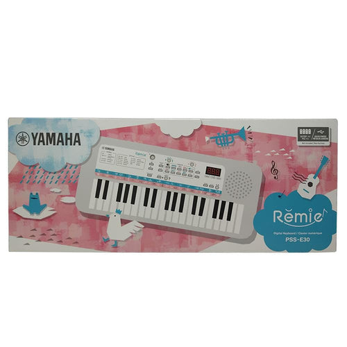 Buy Yamaha Remie PSS E30 Kids Compact 37 Key Portable Keyboard with Gigbag, Colouring Book ...